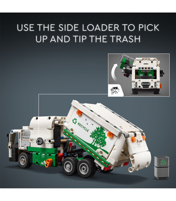 LEGO® Technic Mack® LR Electric Garbage Truck (42167) - Rooke&Reese