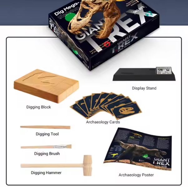 Dig Mega Skeleton Giant Trex - Rooke&Reese