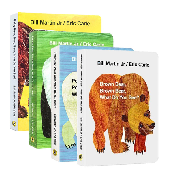 Brown Bear Series Board Book Set (Brown Bear, Baby Bear, Polar Bear ...