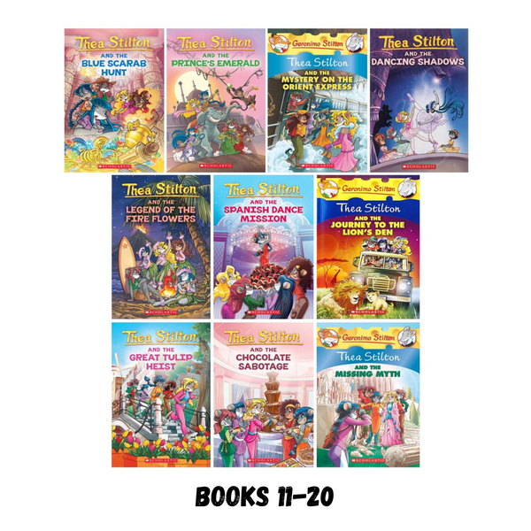 Thea Stilton Collection 10 Book Set - Rooke&Reese