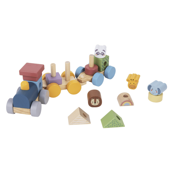 Tooky Toy Stacking Train- Animals - Rooke&Reese
