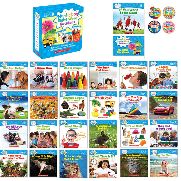 Scholastic Nonfiction Sight Word Readers - Rooke&Reese