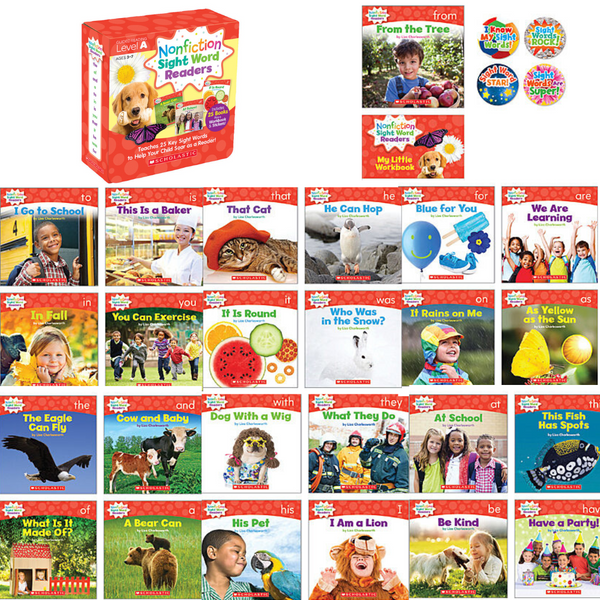 Scholastic Nonfiction Sight Word Readers - Rooke&Reese