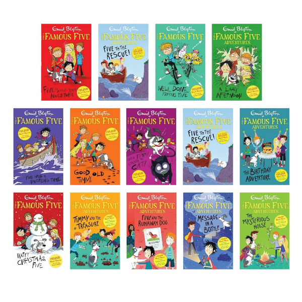 The Famous Five Collection by Enid Blyton Boxset (14 Books) - Rooke&Reese