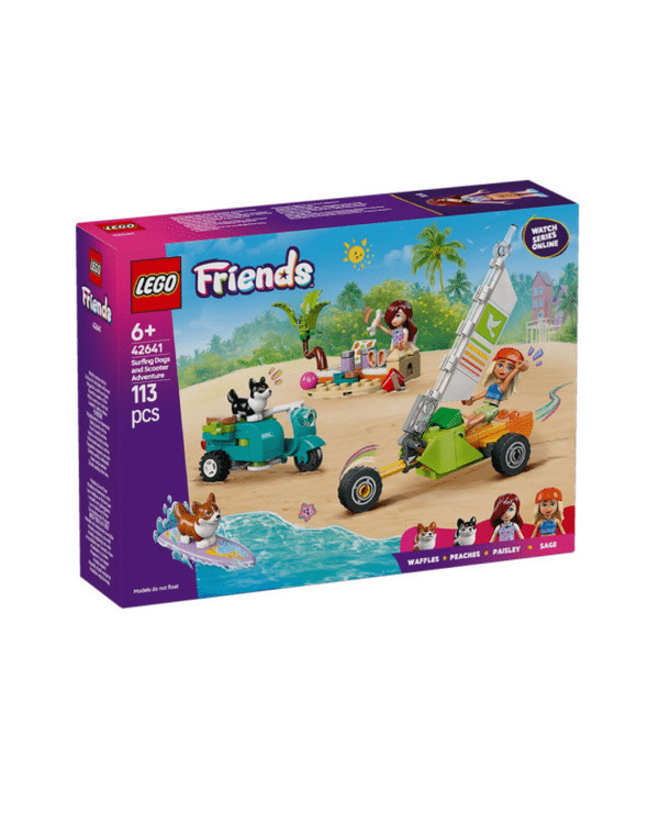 LEGO® Friends Surfing Dogs and Scooter Adventure (42641) - Rooke&Reese