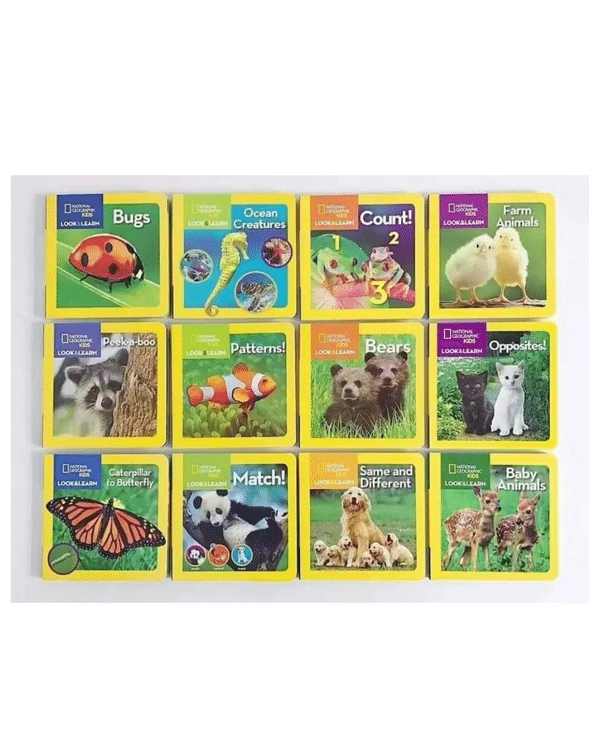 National Geographic Kids Look and Learn 12 Books - Rooke&Reese