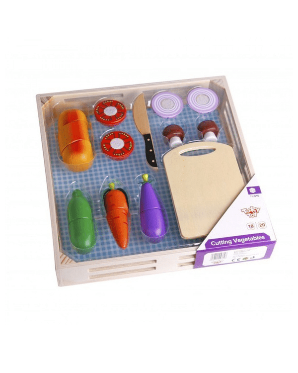 Tooky Toy Cutting Vegetable Set - Rooke&Reese