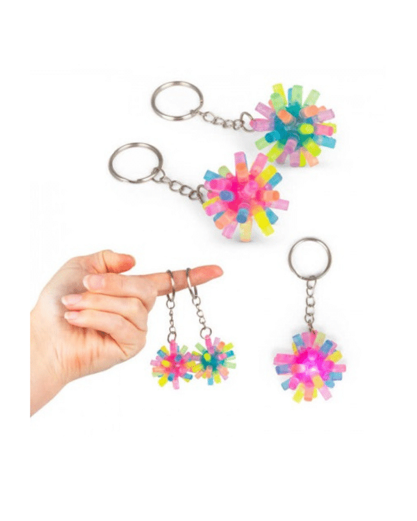 Flashing Spiky Keychain - Rooke&Reese