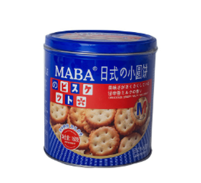 MABA 日式小圆饼 南乳味 NanRu Japanese Small Biscuit 160g - SNACK BEAR