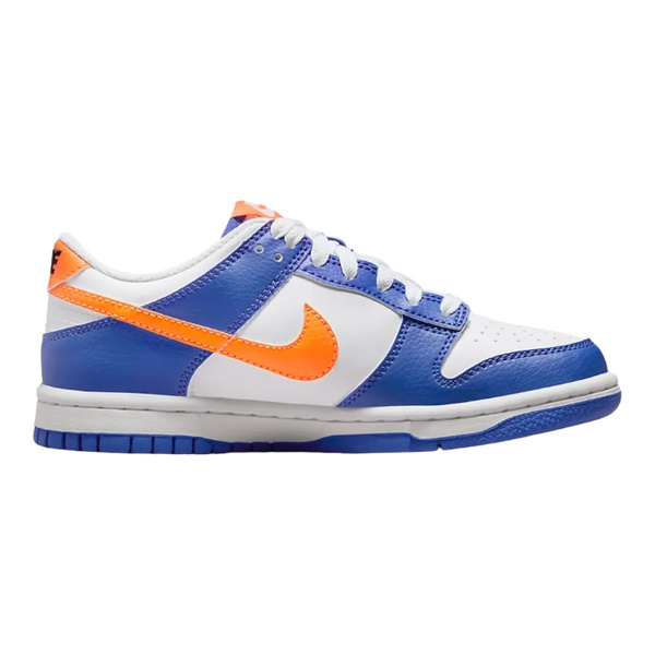 Nike Dunk Low (GS) Blue Joy/Bright Mandarin-White (FN7783 400) - Solefied