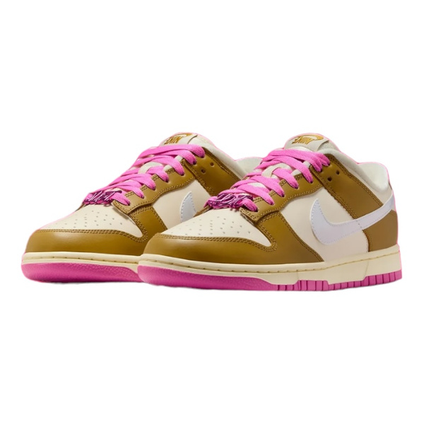 WMNS Nike Dunk Low SE Bronzine/Coconut Milk (FD8683 700) - Solefied