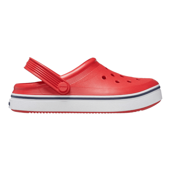 Crocs Kids Offcourt Clog Flame (208477-8C1) - Solefied