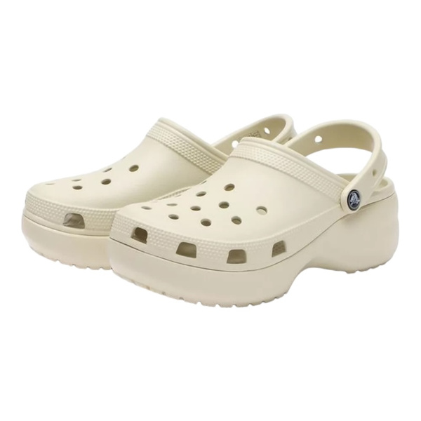 Crocs Classic Platform Clog Bone (206750-2Y2) - Solefied