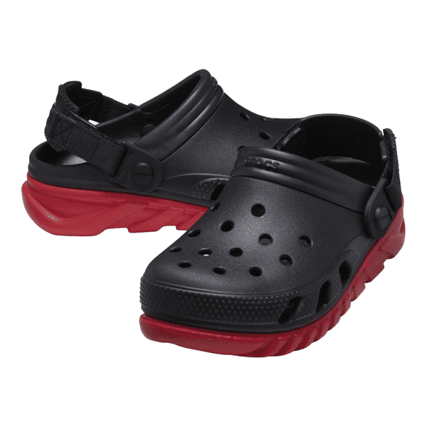 Crocs Duet Max II Clog Black/Varsity Red (208776-0WQ) - Solefied