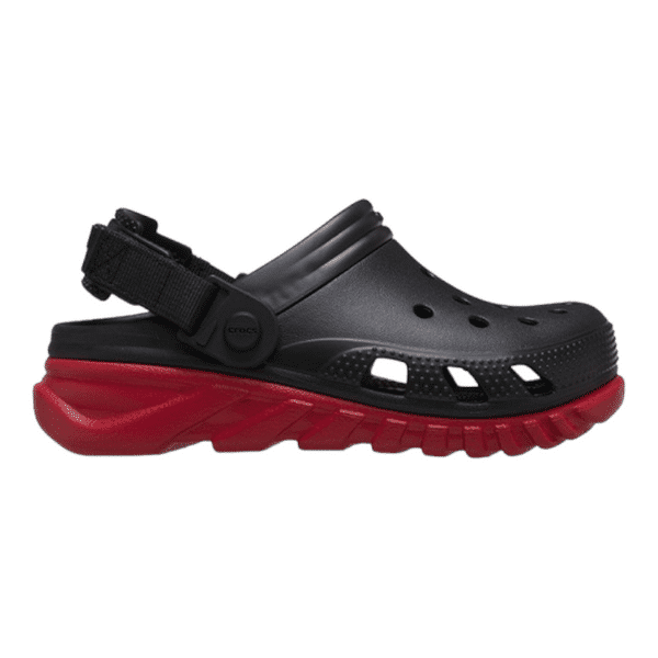 Crocs Duet Max II Clog Black/Varsity Red (208776-0WQ) - Solefied