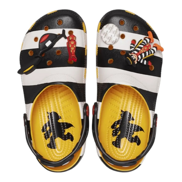 Crocs x McDo Classic Clog Hamburglar Black/White (209393-066) - Solefied