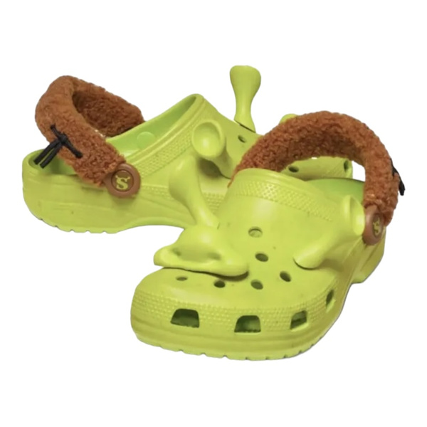 Crocs X Shrek Classic Clog K Lime Punch (209378-3TX) - Solefied