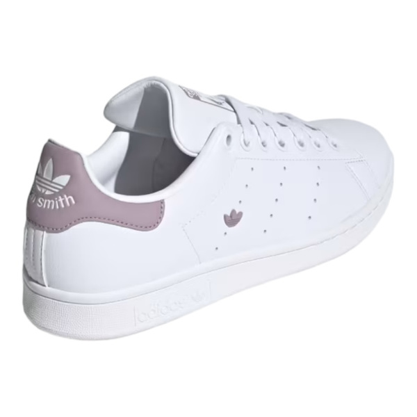 WMNS Adidas Stan Smith White/Preloved Fig (IE0458) - Solefied
