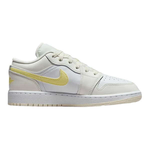 AIR Jordan 1 Low (GS) Sail/LT Laser Orange-White (FV8486 181) - Solefied
