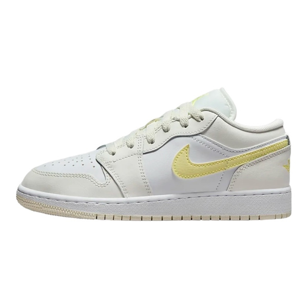 AIR Jordan 1 Low (GS) Sail/LT Laser Orange-White (FV8486 181) - Solefied