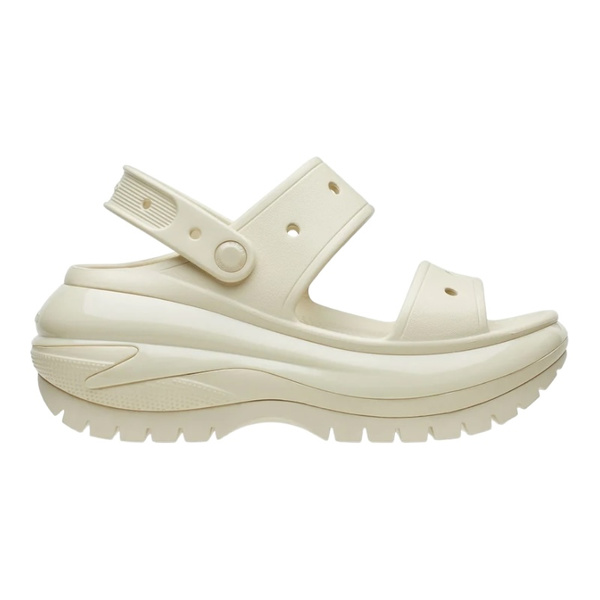 Crocs Mega Crush Sandal Bone (207989-2Y2) - Solefied