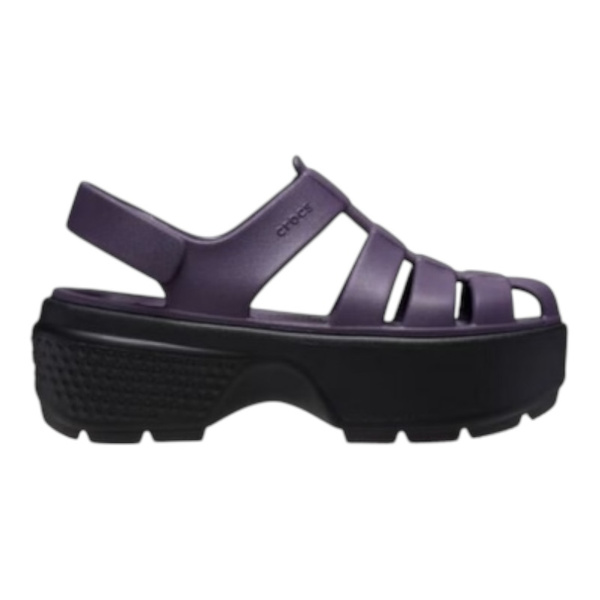 Crocs Stomp Fisherman Sandal Dark Iris (209938-5AS) - Solefied