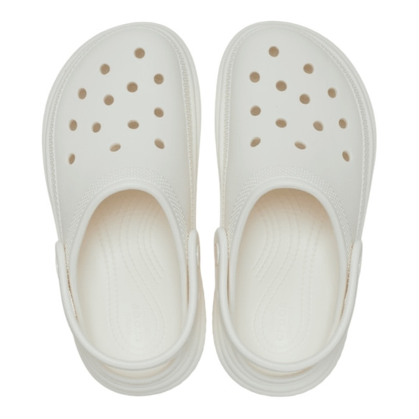Crocs Stomp Clog Chalk (209347-0WV) - Solefied