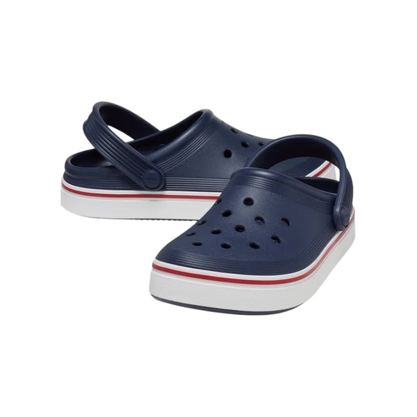 Crocs Off Court Clog K Navy/Pepper (208477-4CC) - Solefied