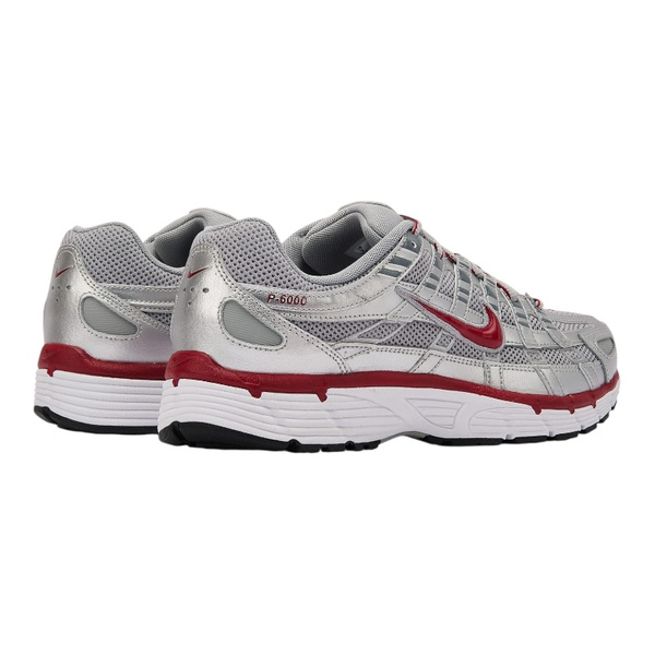 Nike P-6000 Metallic Silver/Gym Red (CD6404 024) - Solefied