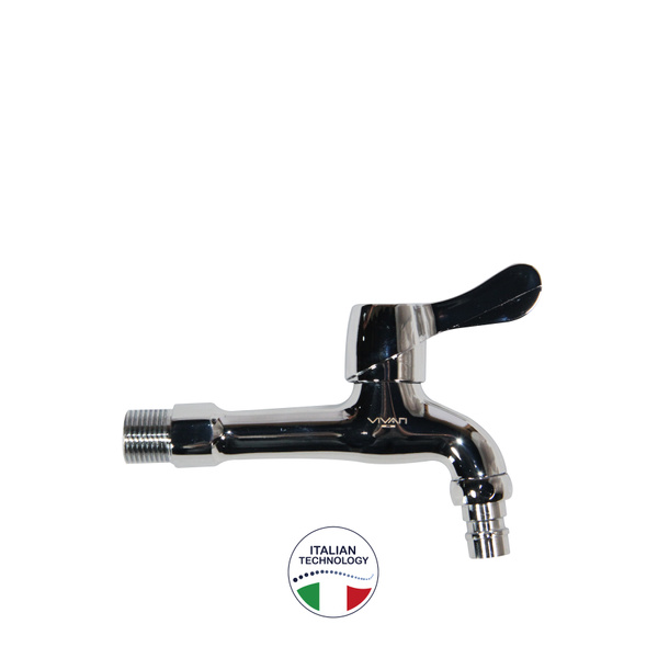 Jet 01 (Extended wall-mount mono faucet, Stainless Steel Faucet) - SSE