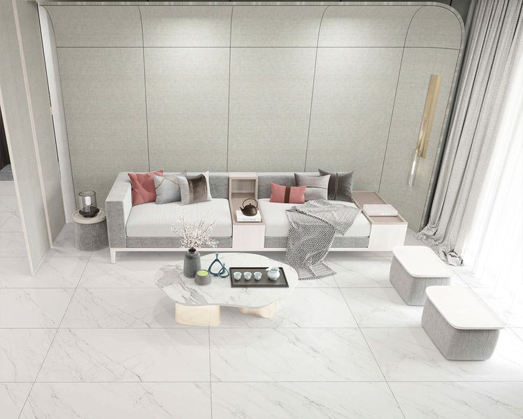 Carrara Silver Satin 60x120 / 10mm - SSE