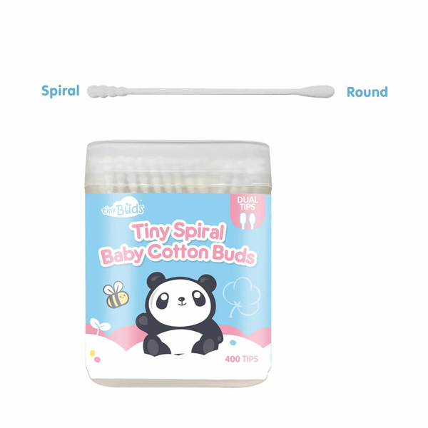 Tiny Buds Tiny Spiral Baby Cotton Buds - Storked