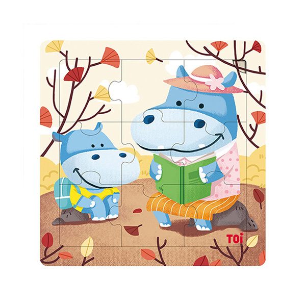 TOI Wooden Puzzle - Storked