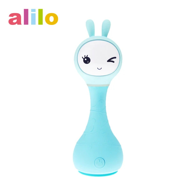 Alilo Smarty Shake & Tell Rattle - Storked