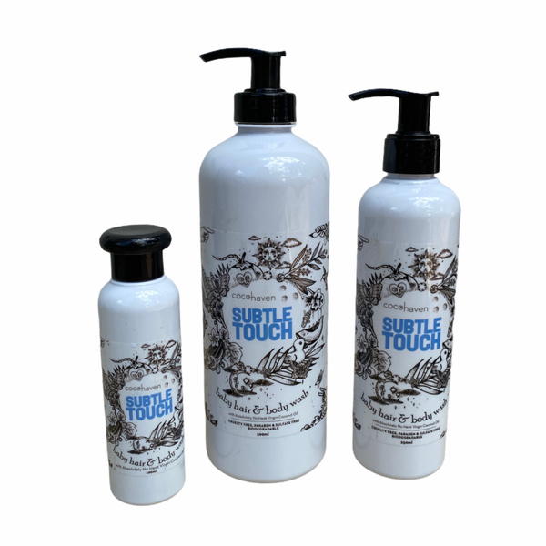 Coco Haven Subtle Touch Baby Hair & Body Wash - Storked