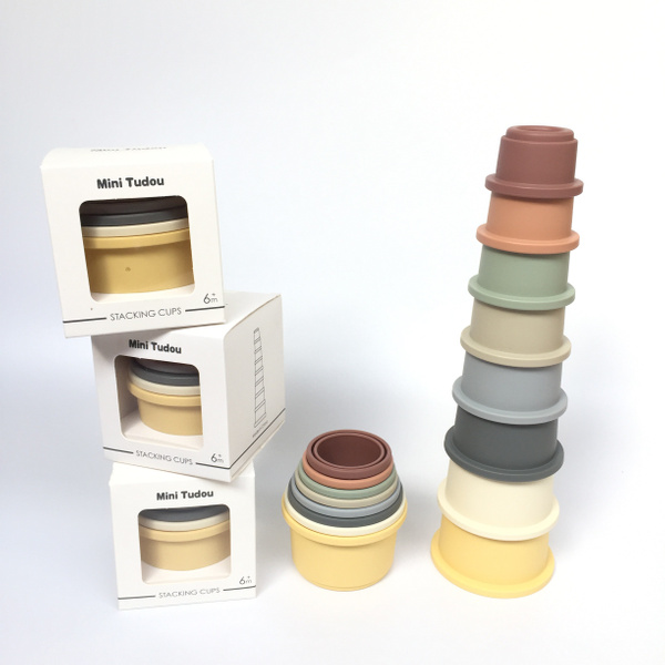 Bunny Buddy Mini Tudou Stacking Cups - Storked