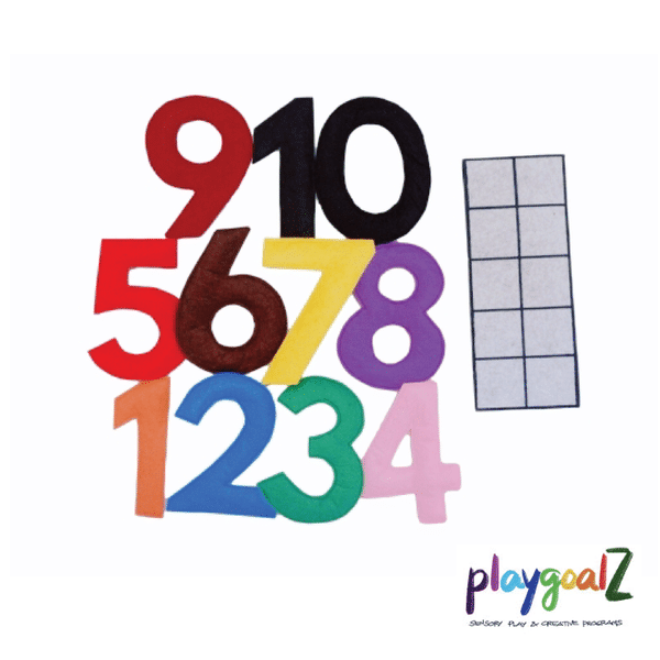 PlaygoalZ Felt Numbers - Storked