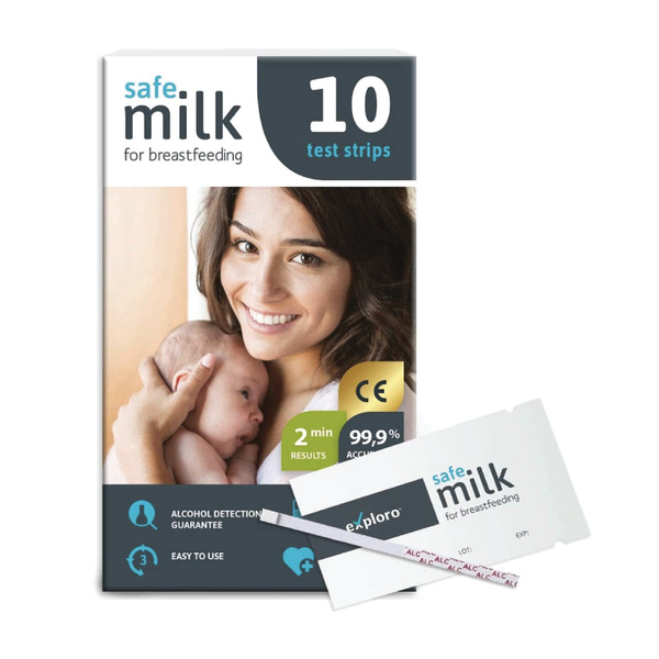 Safe Milk Breastmilk Alcohol Strips (10pcs) - Storked