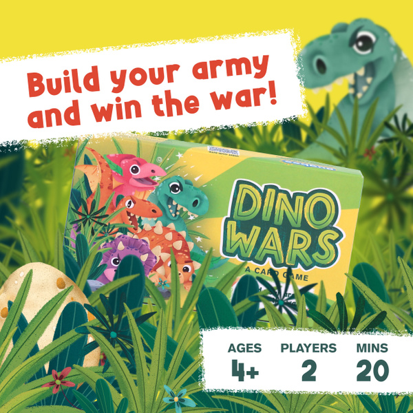 Dino Wars A Card Game - Storked