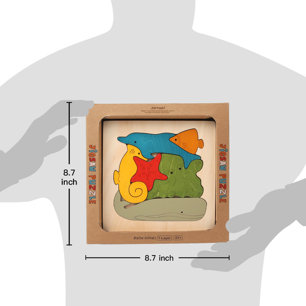 Joan Miro Thematic Jigsaw Wooden Puzzle - Storked
