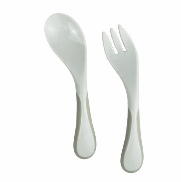 Easytots Learning Spoon and Fork Set - Storked