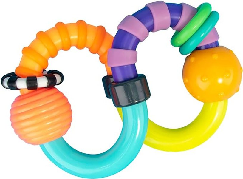 Sassy Twist-A-Roo Flexible Rattle 3mo+ - Storked