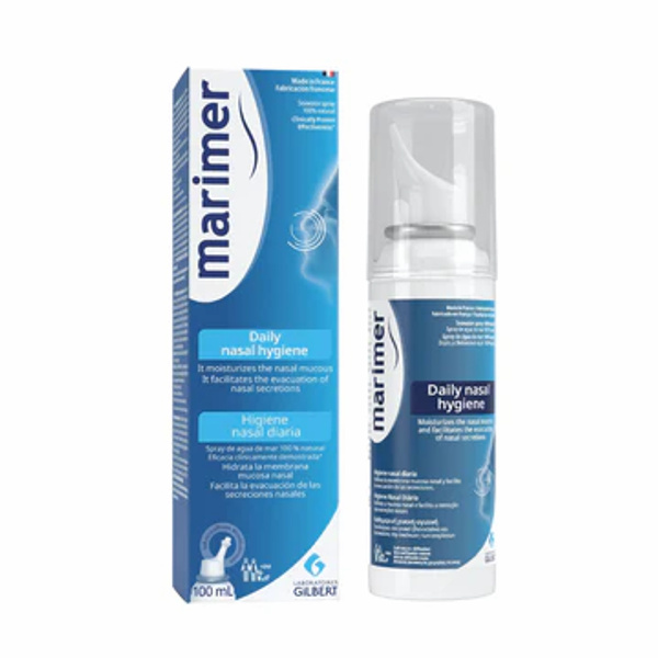 Marimer Adult Isotonic Daily Nasal Hygiene Spray (100ml) - Storked