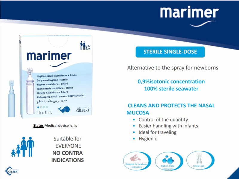 Marimer Isotonic Saline Nebules (Single Dose) - Storked