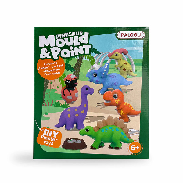 Mould & Paint Set Diy Plaster Toys 6yo+ - Storked