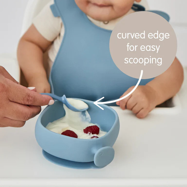 b.box Silicone Bowl and Lid - Storked