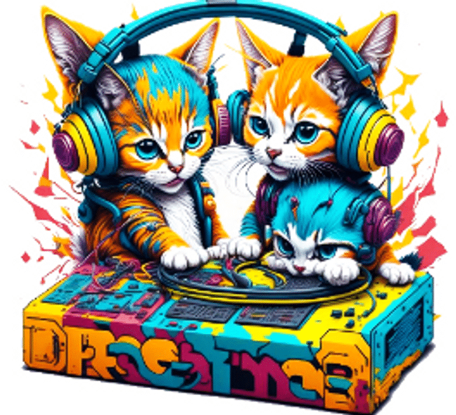 Cats DJ - Tee Design Store