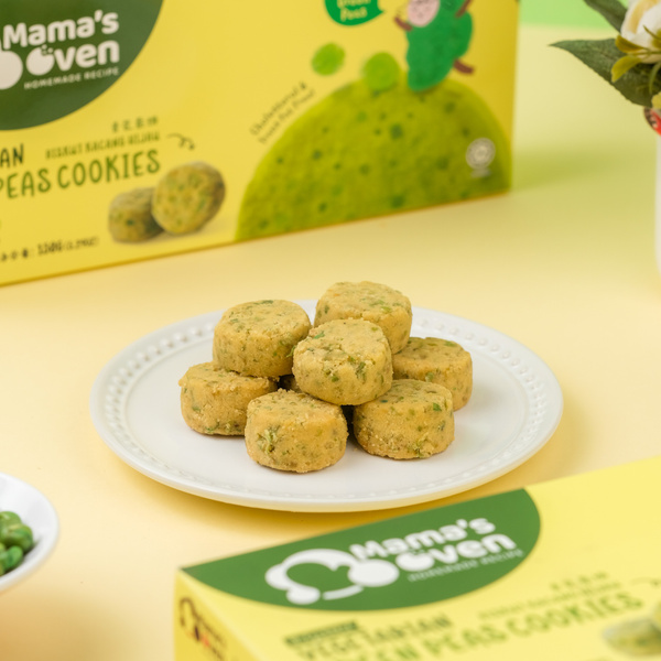 Mama's Oven (Plant-Based Delights): Nutty Green Peas 150G - The Cookies ...
