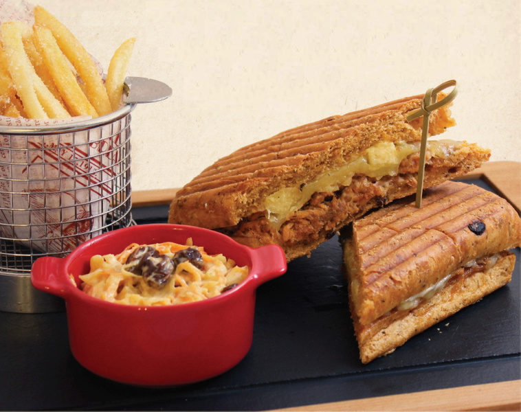 Pulled Pork - Panini - The Nest Grill & Lounge