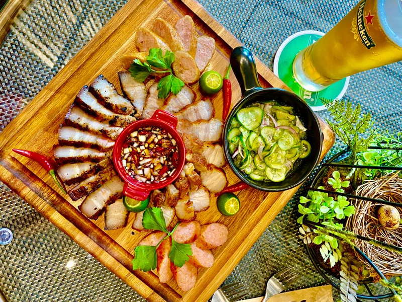 Mixed BBQ Pork Platter - The Nest Grill & Lounge